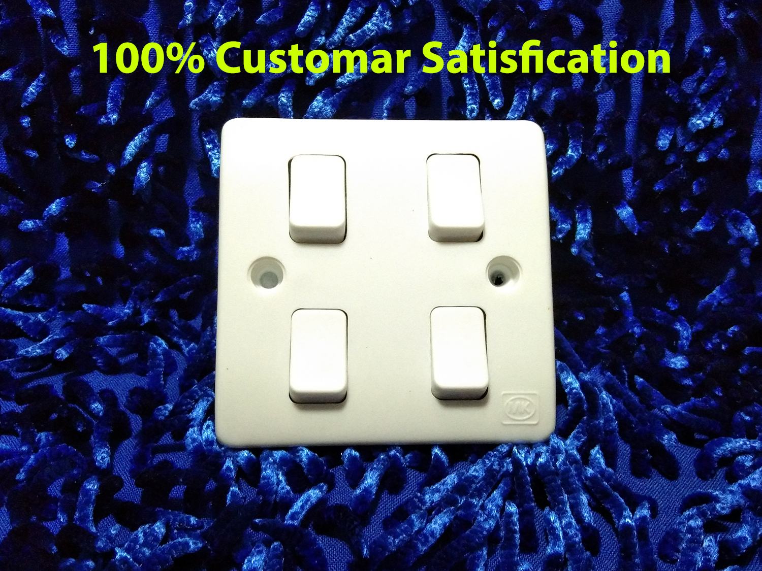 MK Electric Switch 4 Gang Switch 1 Way Switch | Daraz.com.bd