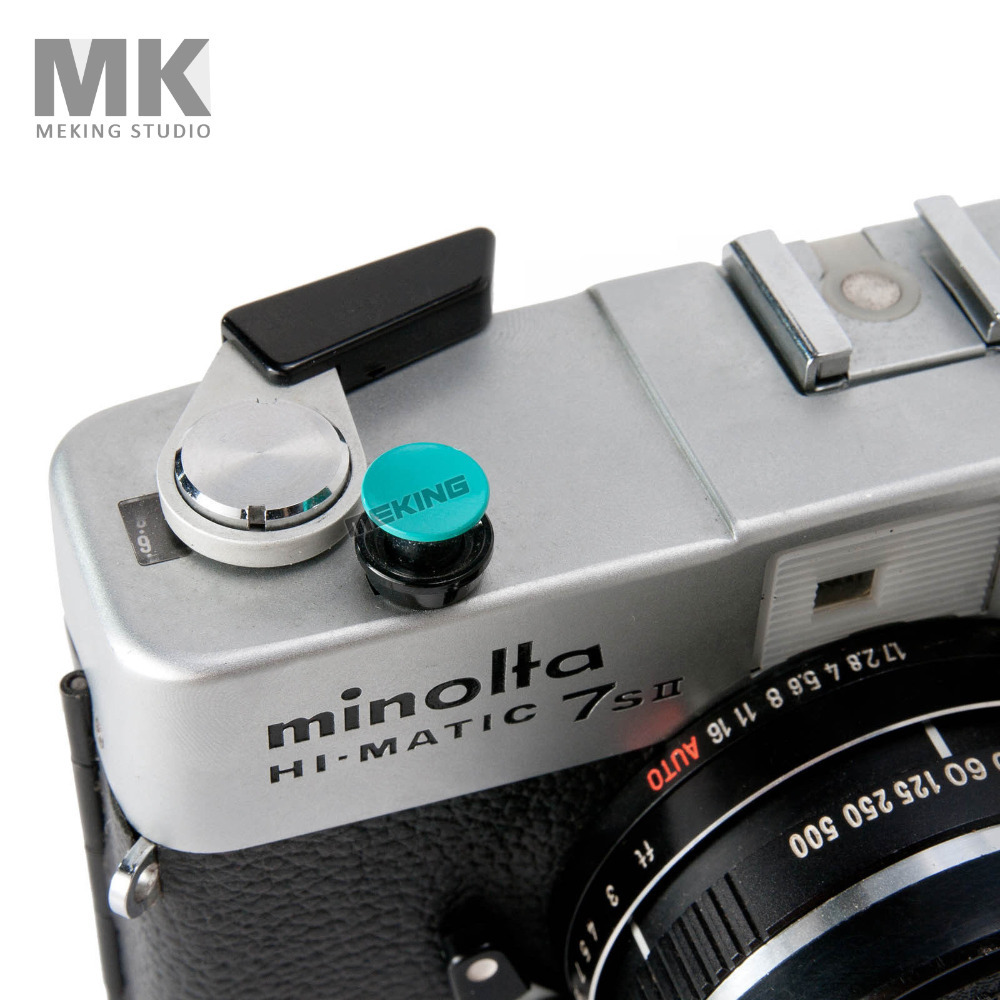 Selens Colorful Digital Camera Soft Shutter Button with screw Cyan ...