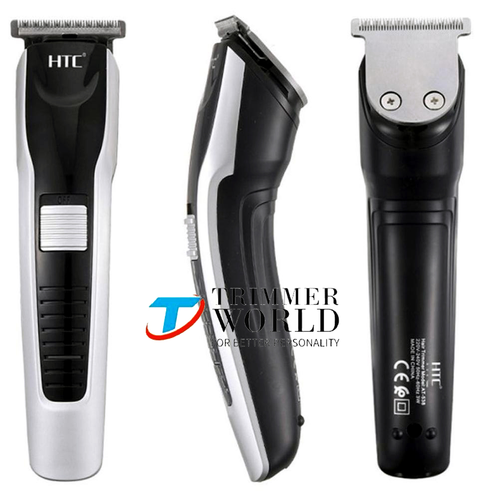 HTC AT 538 Rechargeable Hair and Beard Trimmer for Men by Trimmer World