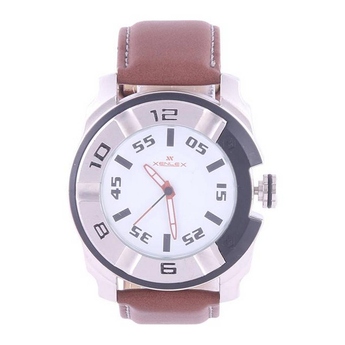 Artificial Leather Analog Watch for Men | Daraz.com.bd