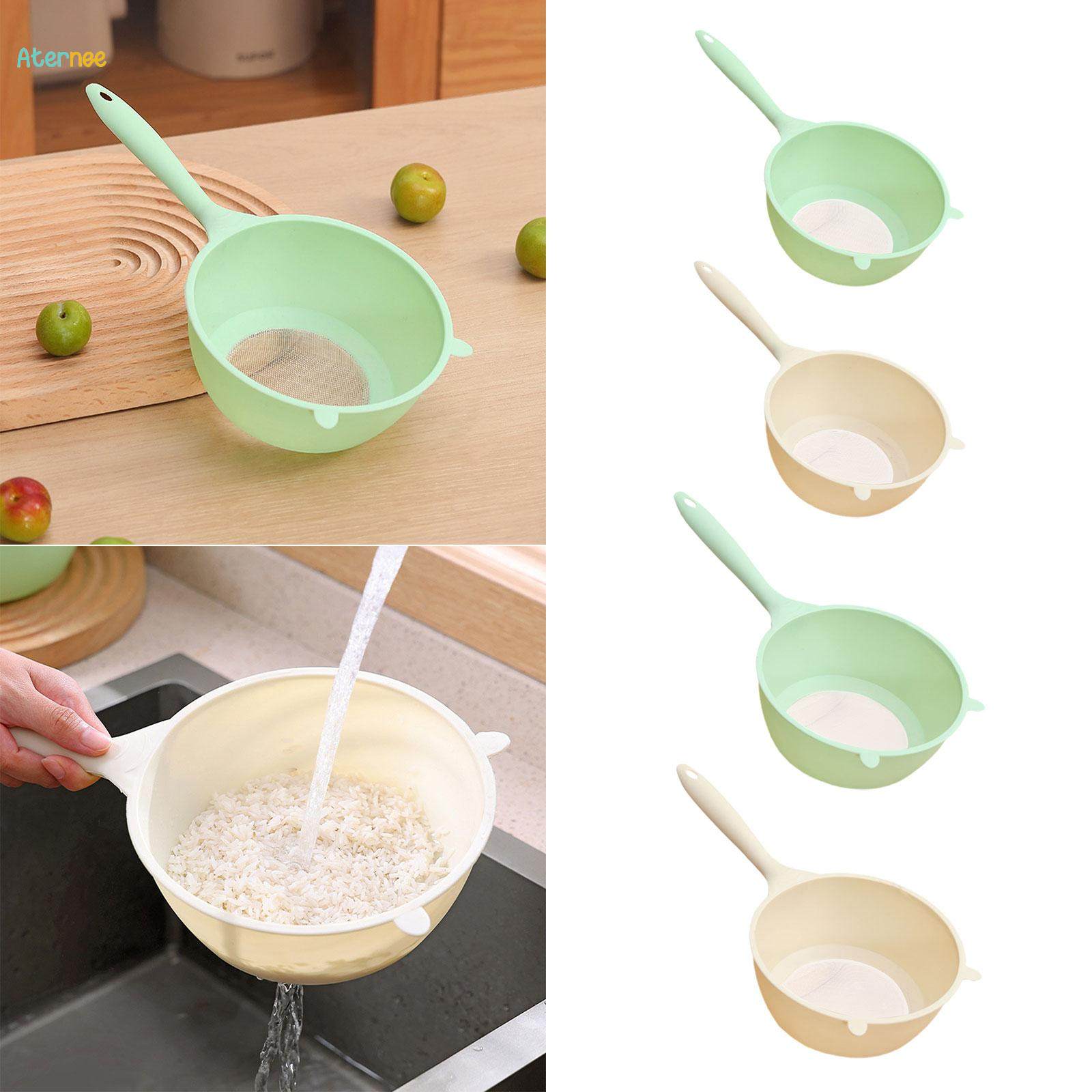 Kitchen Rice Strainer Rice Washer Strainer for Rice Potatoes Vegetable ...