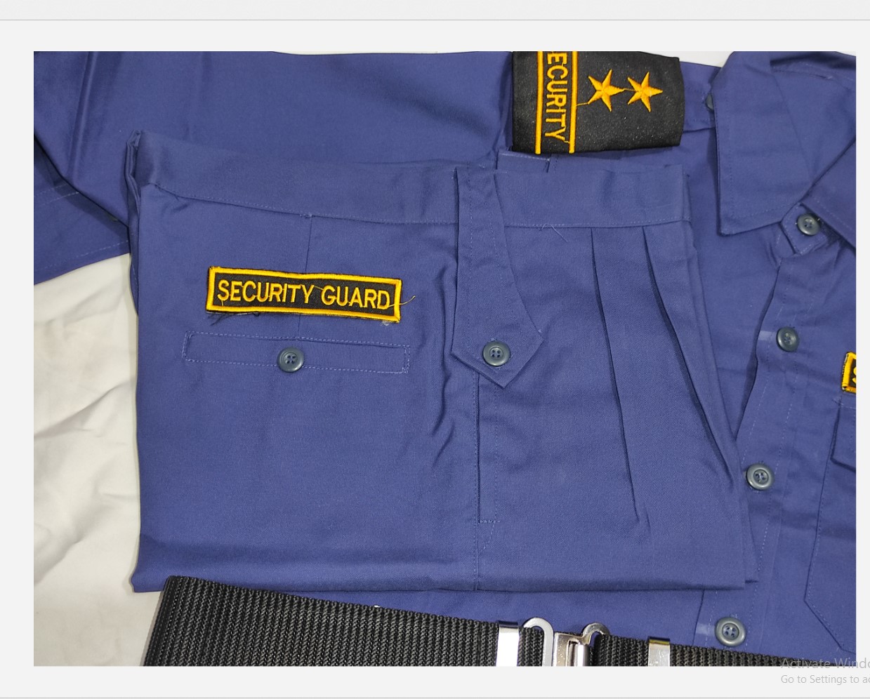 Security Guard Cotton Pant - Security Guard Uniform Pants - Guard pant ...