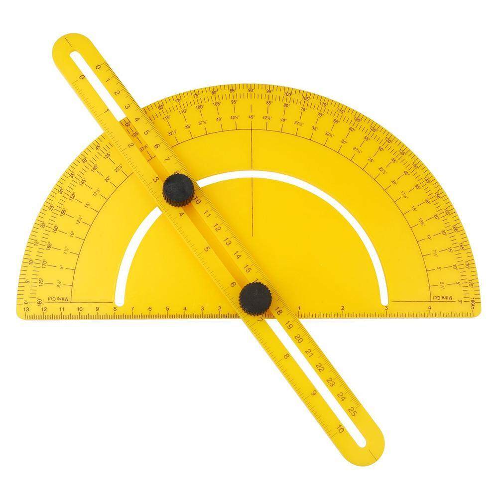 Angle Template Tool Combined Angle Ruler Plastic Protractor Universal ...