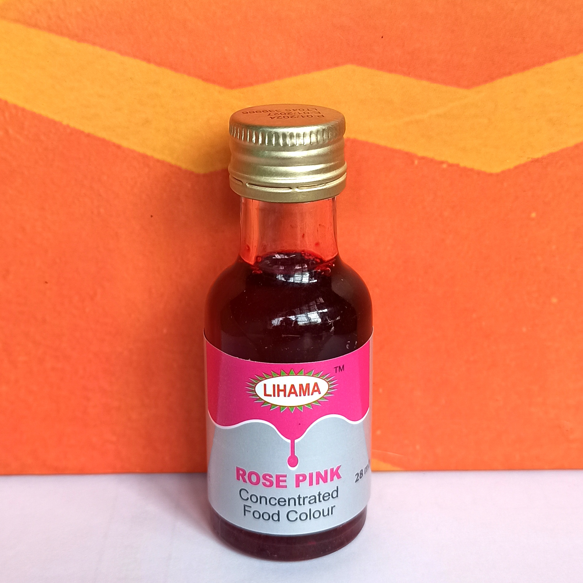 Lihama Organic Food Colour Sky Rose Pink = 28 ml x 1 Pcs Organic Food ...