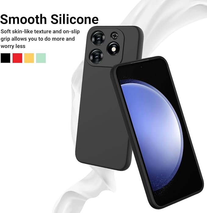 Tecno Spark Go 2024 Silicone Soft Gel Rubber Slim Liquid Cover ...