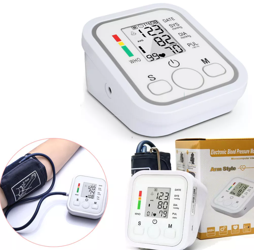 Digital Blood Pressure Machine – BP Machine with voice