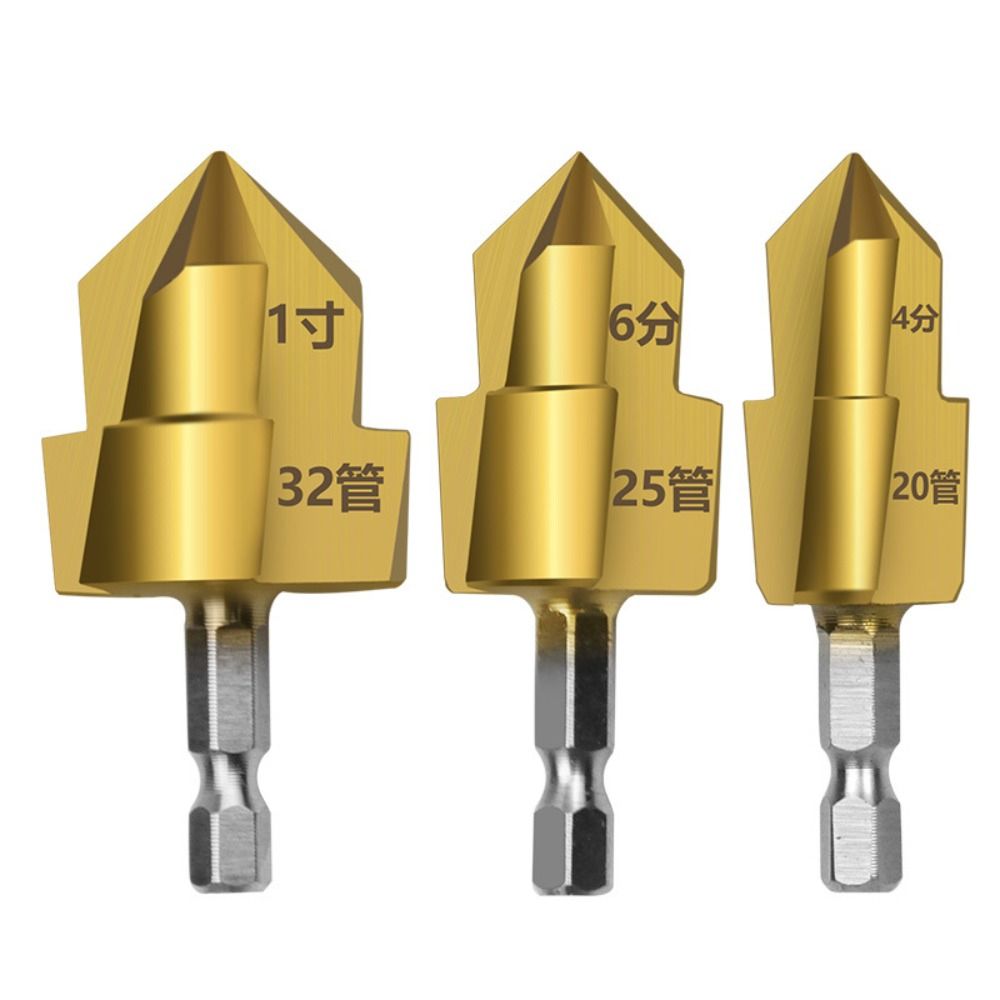 High Quality Upgraded Three Blade PPR Lifting Drill Bit Hexagon Shank ...