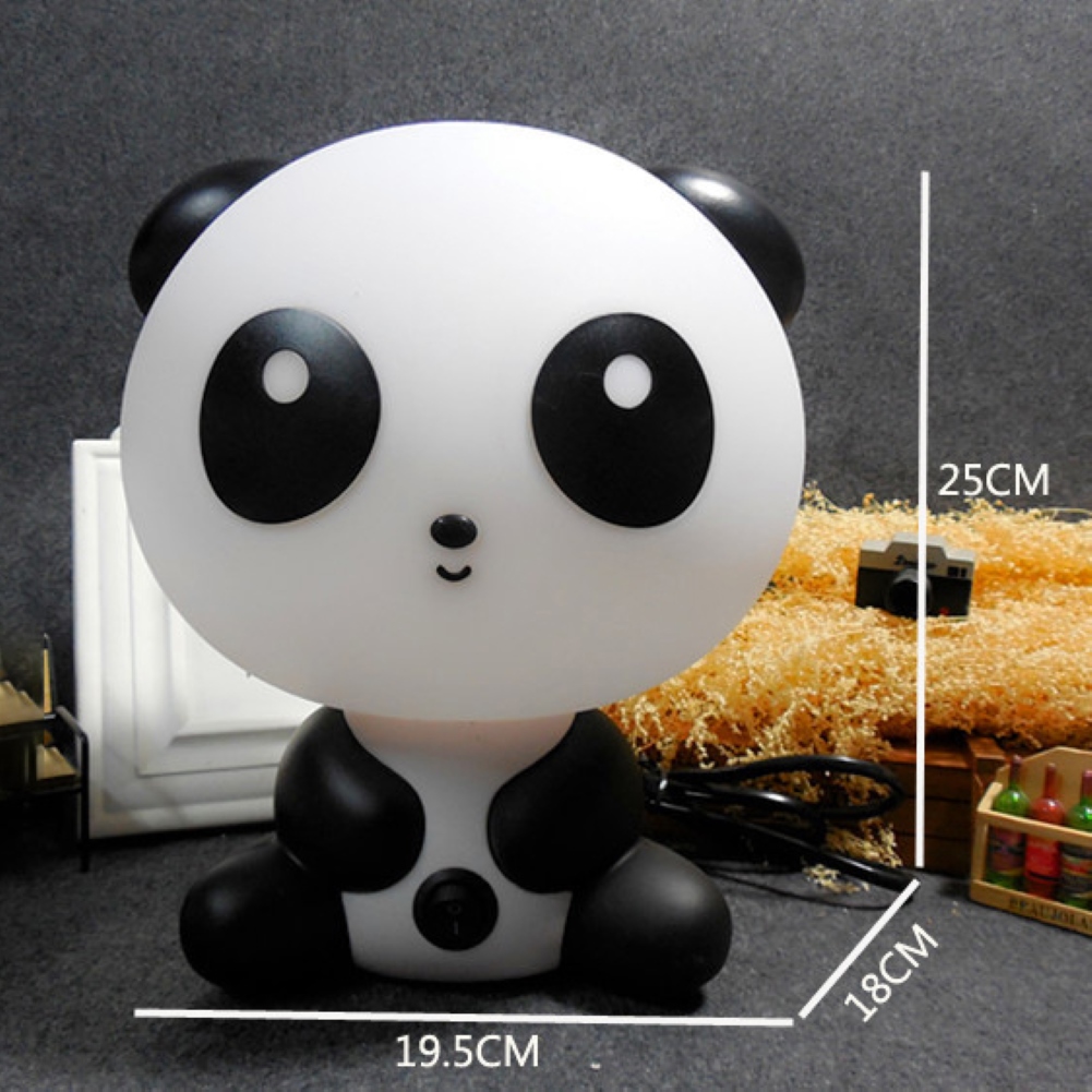 Panda Table Lamp Child Bedroom Bedside 販売