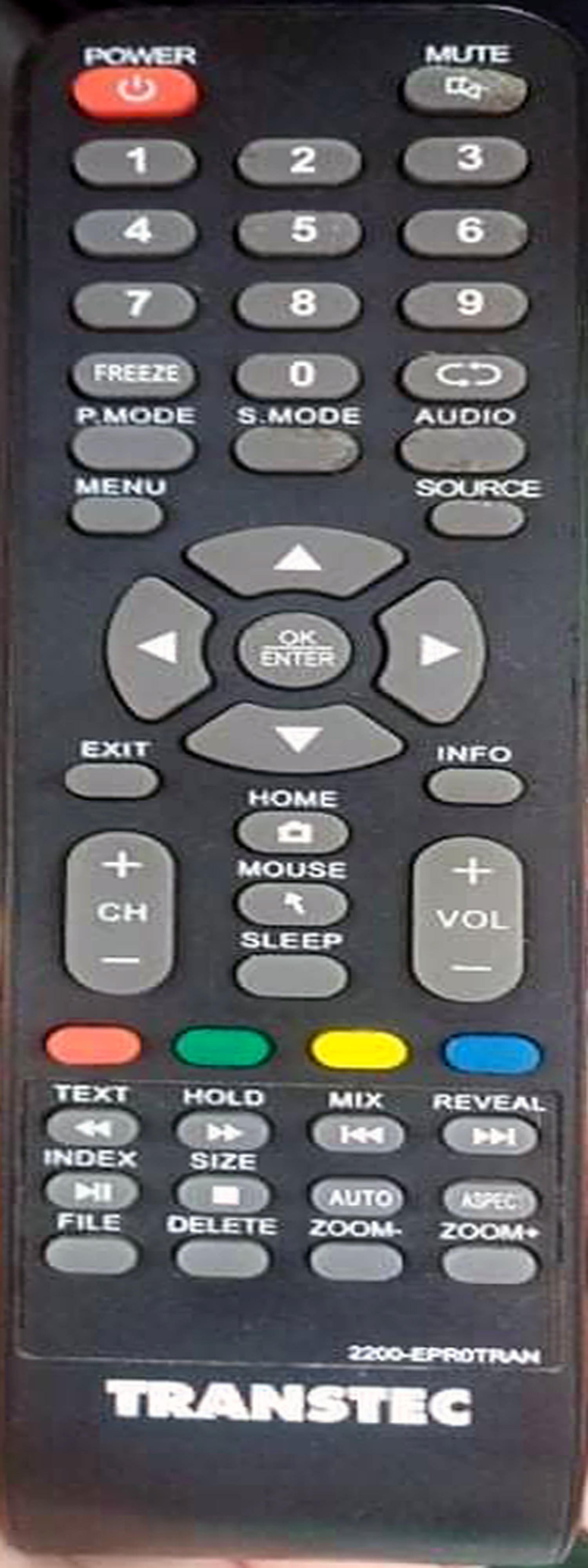 TRANSTEC TV Remote Controller | Daraz.com.bd