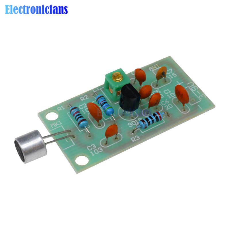 diymore diy kit FM Transmitter Module Mini Wireless Microphone Ham ...