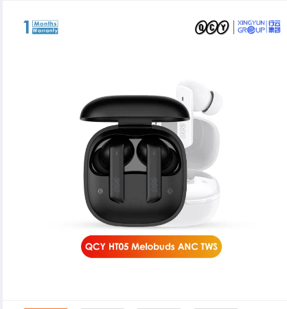 New QCY HT05 MeloBuds True Bluetooth Wireless Headset Noise Reduction ...