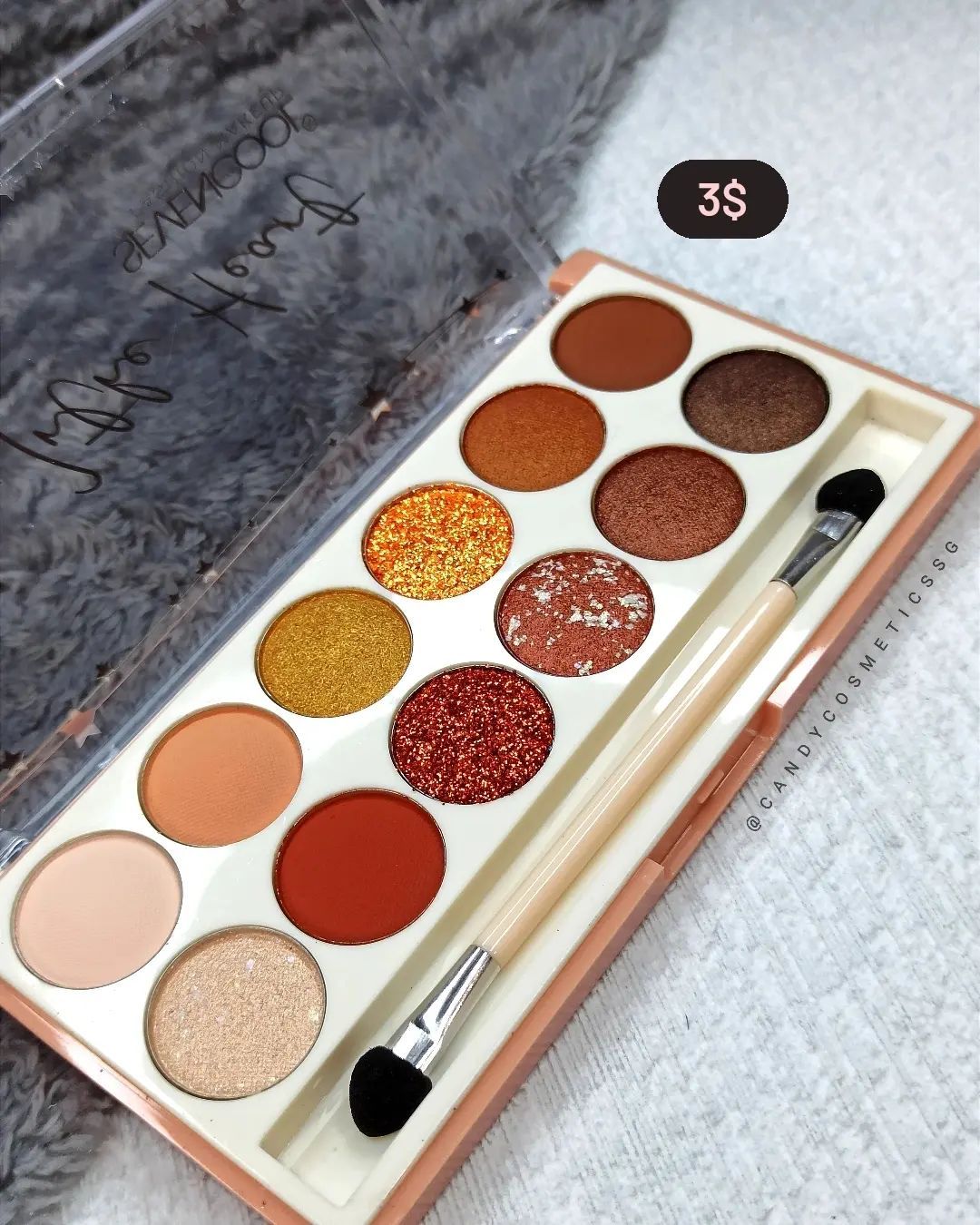 12 Color Sevencool Eyeshadow pallets #3 | Daraz.com.bd