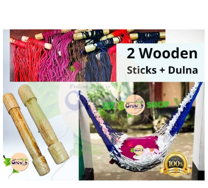 wooden Dulna Adult Rope bed Hanging Dulna | Daraz.com.bd
