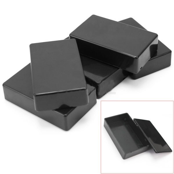 120mm Waterproof BALCK Plastic Projects Box 120x72x28mm Junction Box ...