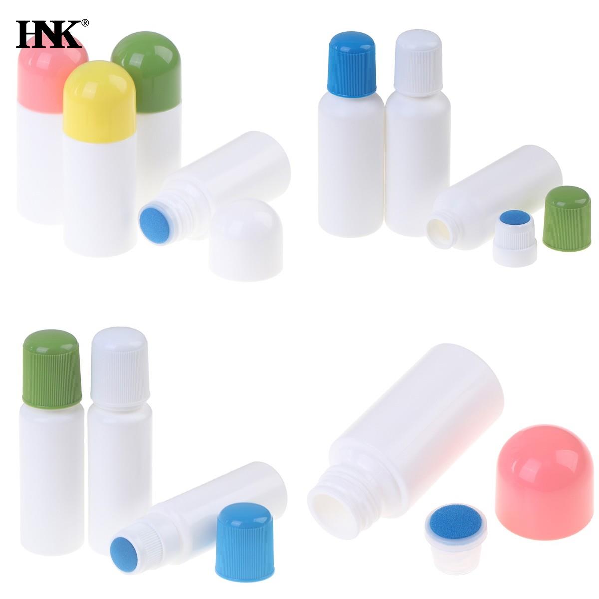White 30/50/60/100ML Soreness Liquid Bottle With Sponge Applicator ...