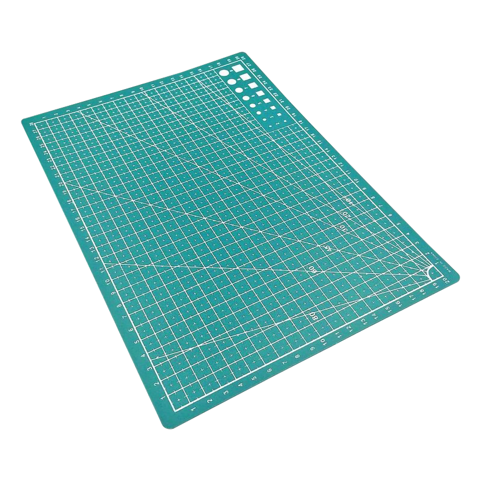 A3 Cutting Mat Single-sided Cutting Board Cut Pad DIY Tool with Clear Grid Lines Angles for ...