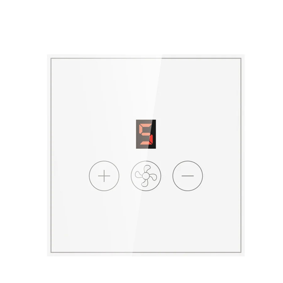 WiFi Smart Fan Switch can control fan remotely work with tuya app smart ...