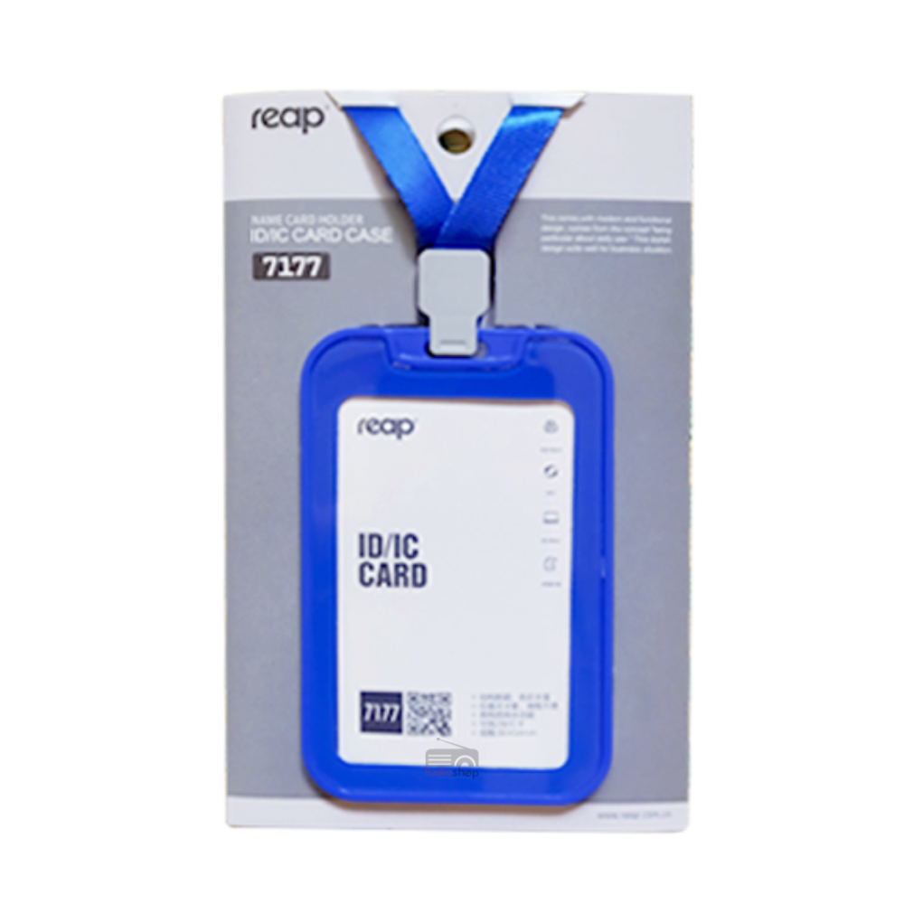 Reap 7177 Silicon ID/IC Card Name badge Holder with Lanyard/ Ribbon for ...