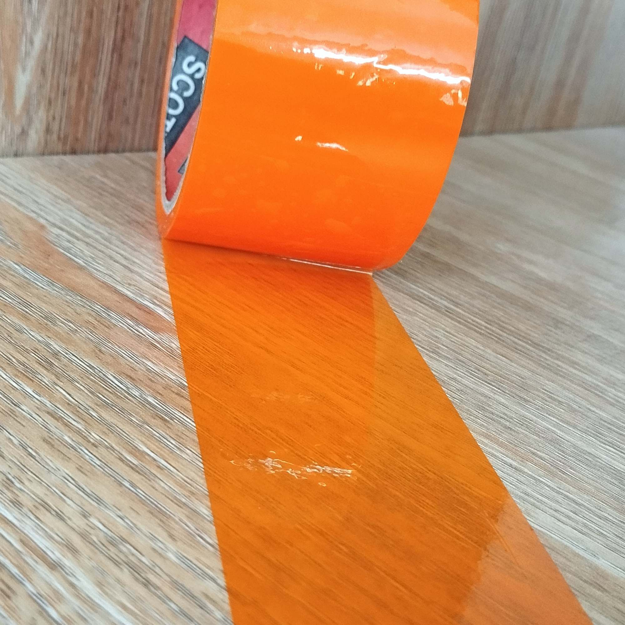 Orange Color 2.5" inch 45 yards Gum Tape High Quality QC Passed Strong ...