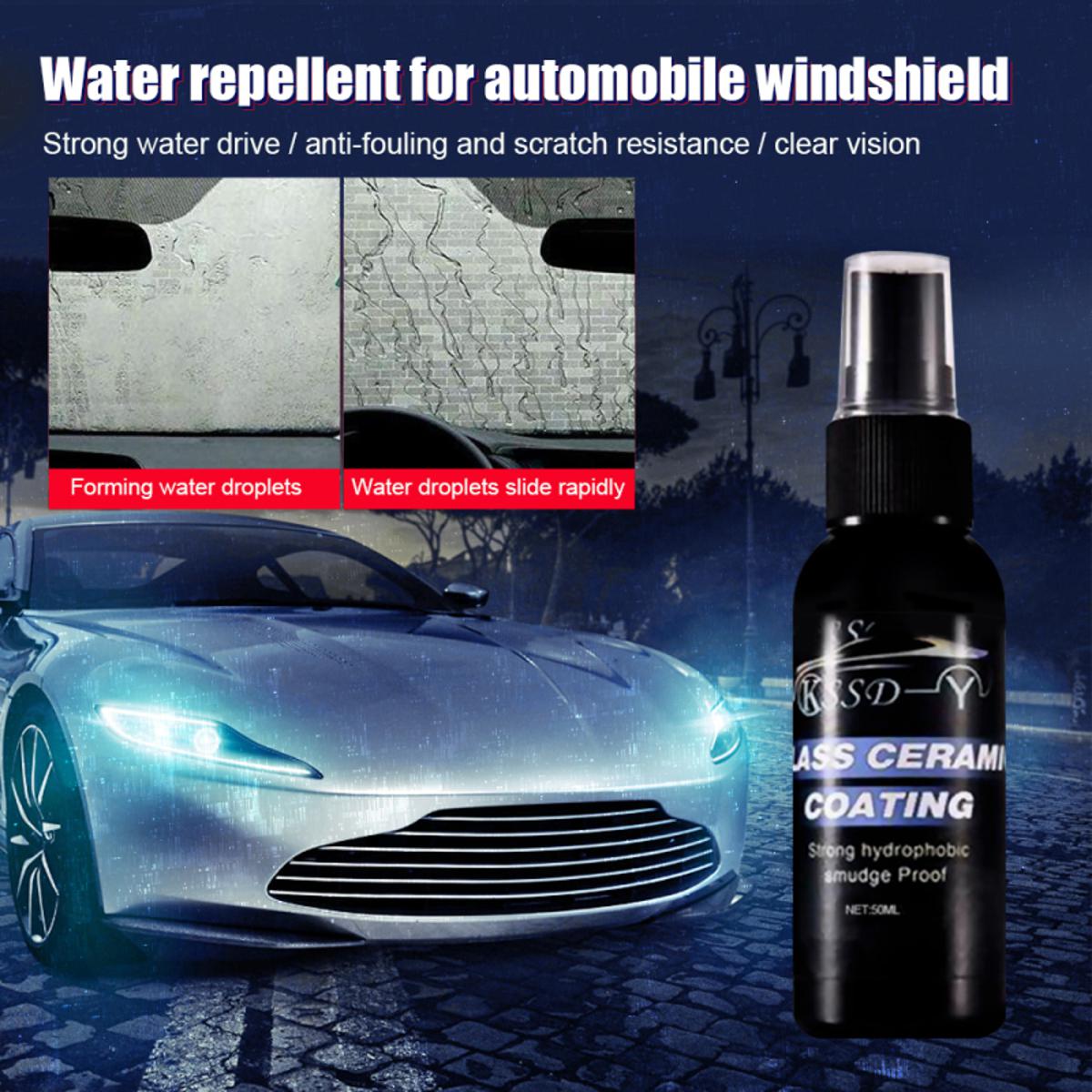 50ml Automobile Windshield Rainproof Agent Car Windows Nano Hydrophobic ...