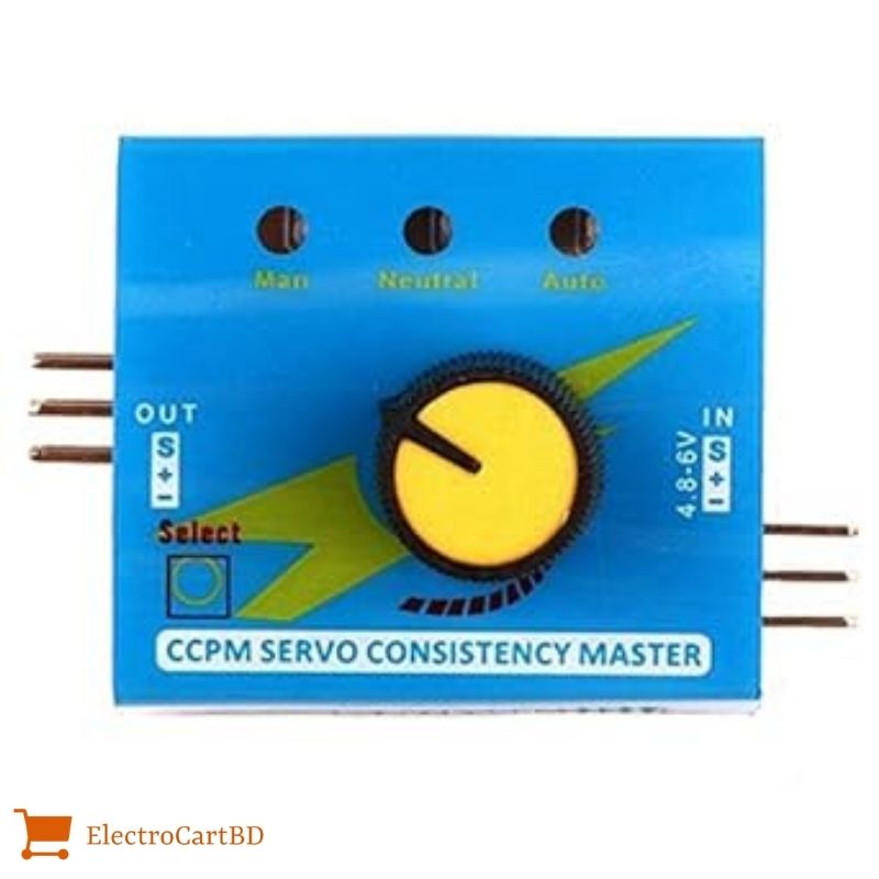 Servo Tester Gear Test CCPM Consistency Master Checker 3CH 4.8-6V with ...