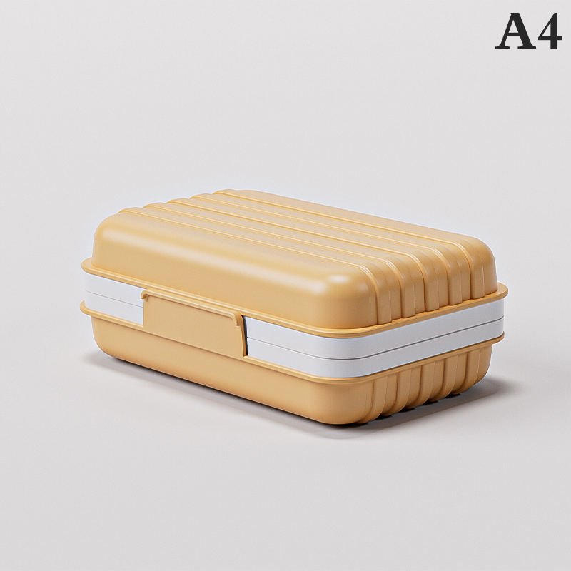 Portable Soap Dishes Bathroom Soap Dish With Lid Home Plastic Soap Box ...