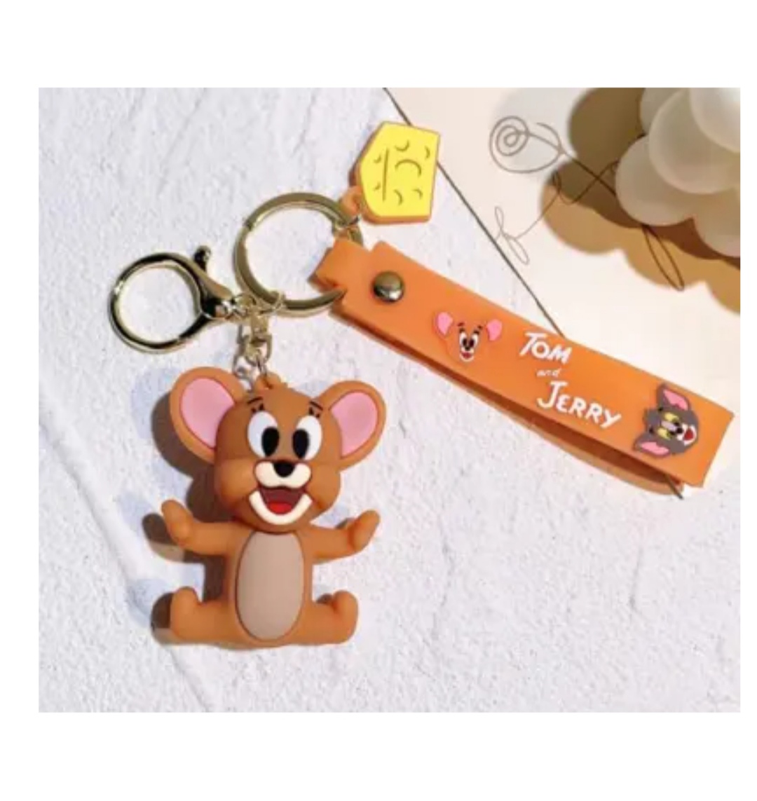 Tom And Jerry pendant keyring keychain | Daraz.com.bd