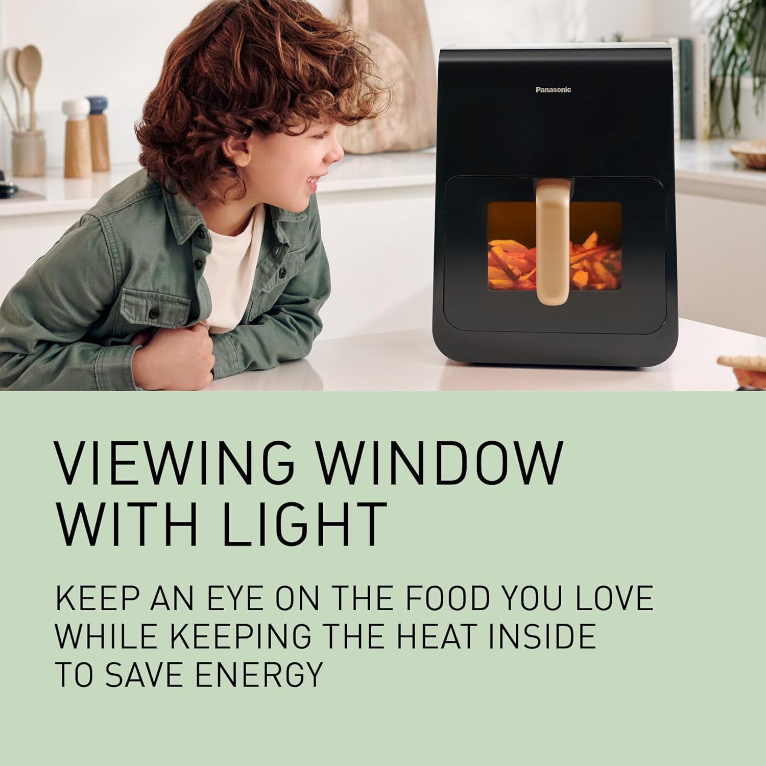 Panasonic Air Fryer NF-CC600 with Gentle Steam – 6L | Dual-Core Heating ...
