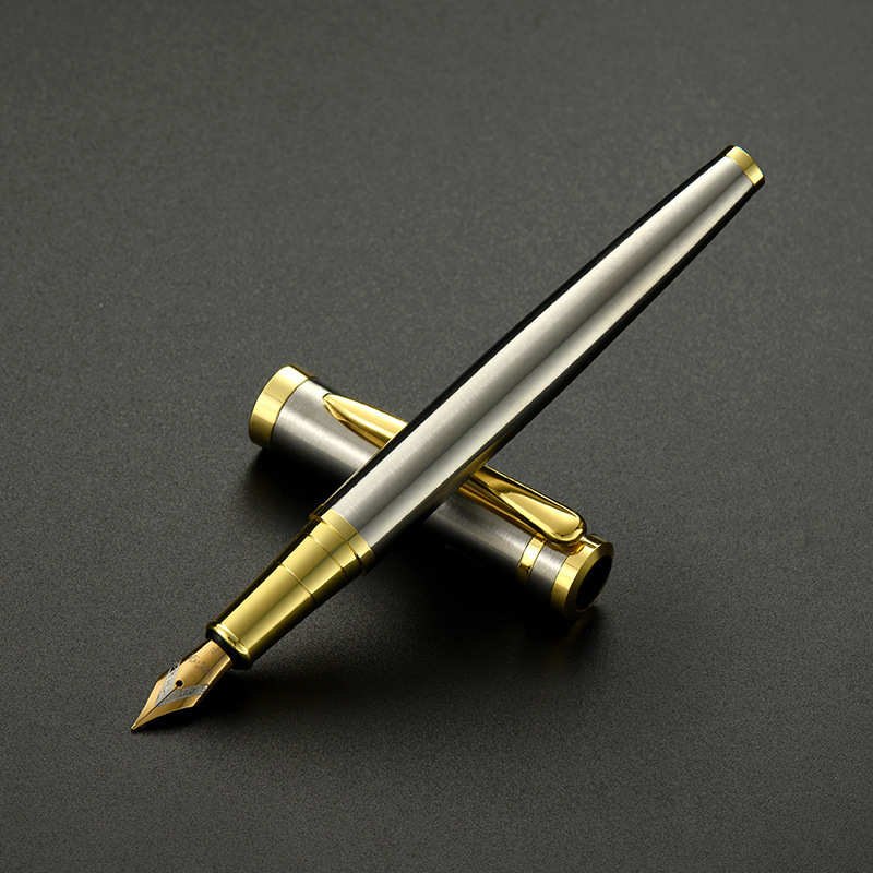 Luxury Metal Caligraphy Pen Office School Stationary ink Nibs for ...