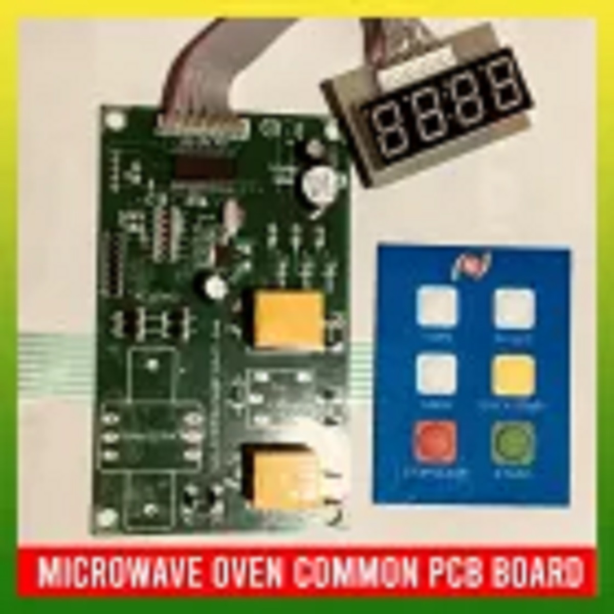 Microwave Oven Touch Switch Controller Mainboard – Digital Countdown ...