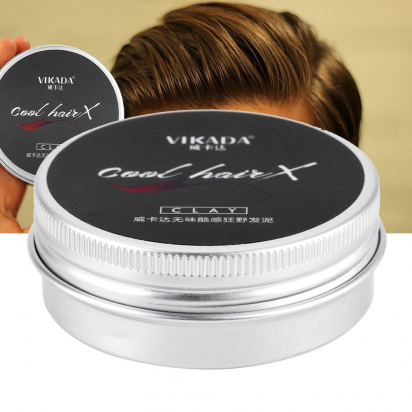 50g Hair Pomade Fashion Matte Finished Hair Styling Clay Daily Use Mens ...