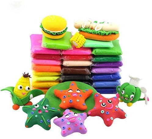 Clay Putty Kit with Tools Modeling 12 Different Color Clay (Pack of ...