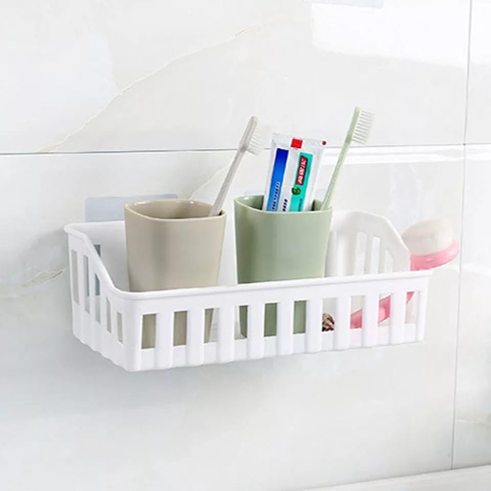 Kitchen and Bathroom Plastic Storage Rack. | Daraz.com.bd