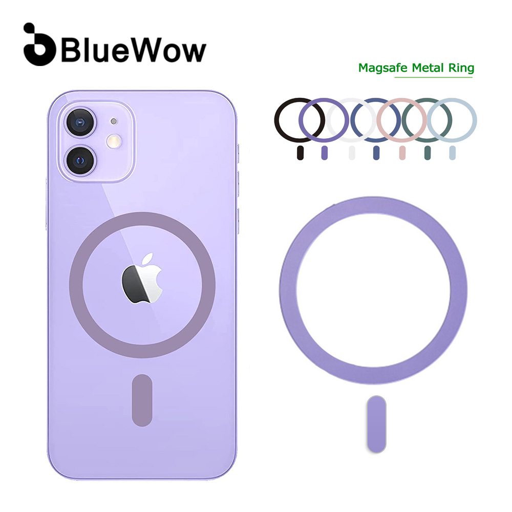 [Magsafe ring] BlueWow Adhesive Metal Ring Sticker for Magsafe Wireless ...