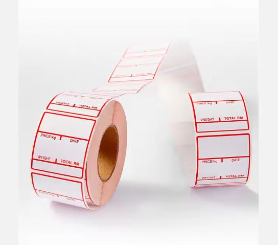 39mm x 63mm | 4 Inch / 2.5 Inch Price Labels Sticker 01 Roll Digital ...