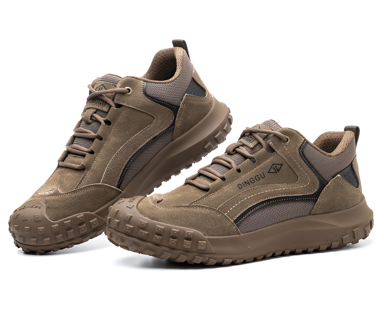 DINGGU safety shoes/ Steel toe and steel mid sole safety shoes/ Light ...