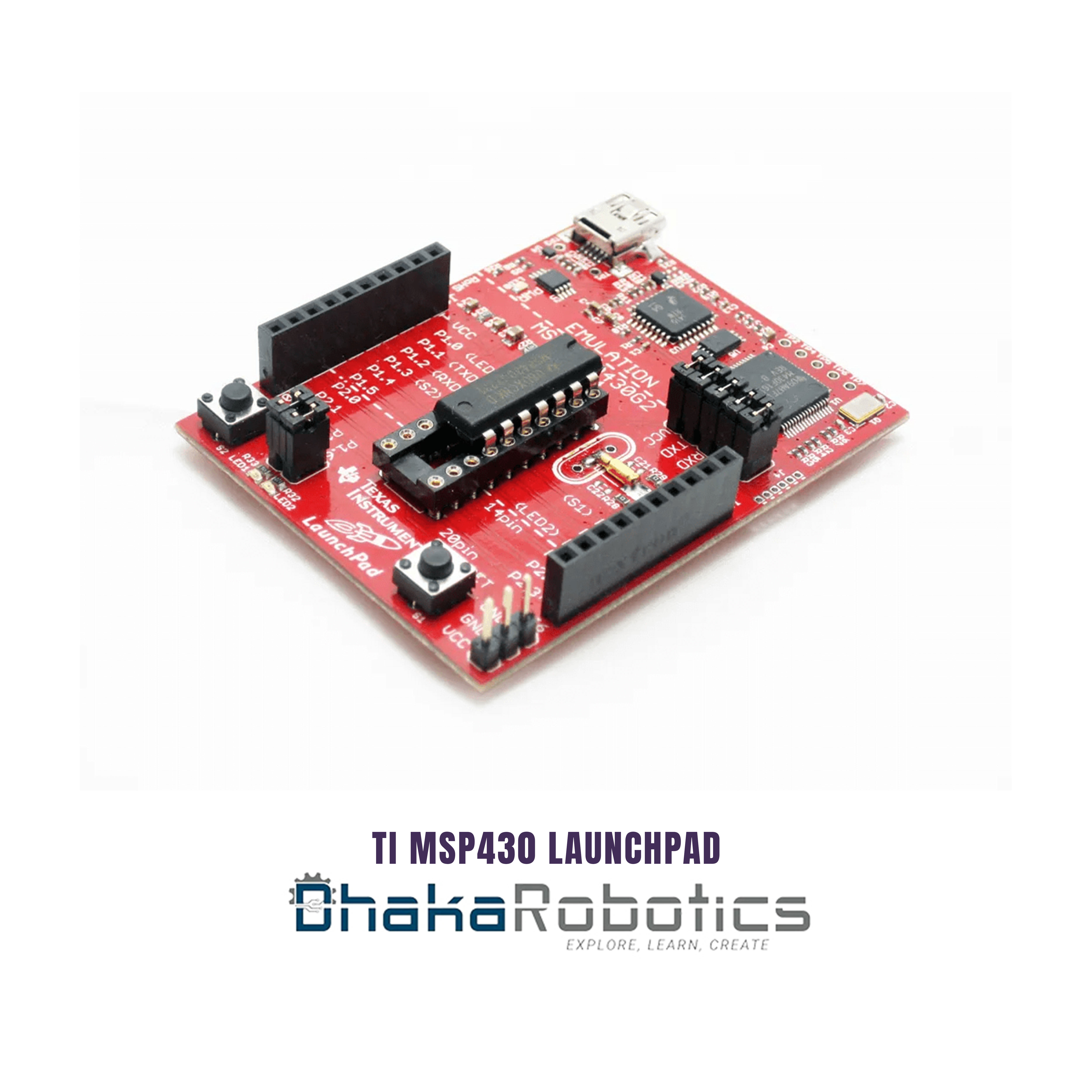 TI MSP430 LAUNCHPAD_Dhaka Robotics | Daraz.com.bd