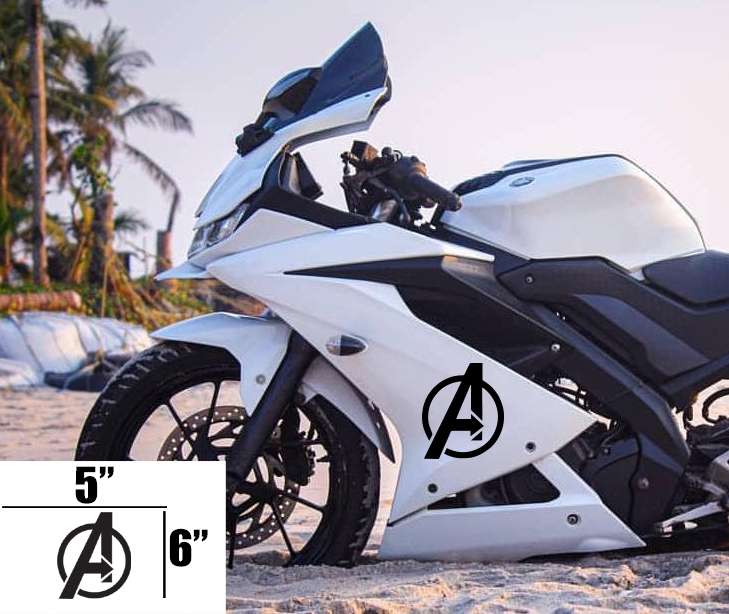 Bike Decal Sticker - Avenger Logo ( Waterproof & Premium quality)/ Bike ...