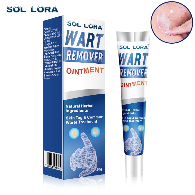 SOL LORA Aliexpress Amazon Cross-Border Wart Wart Cream Verruca Flat ...
