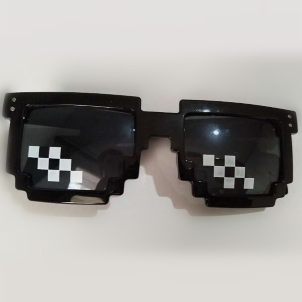 GC Men Women Glasses Pixelated Sunglasses for Minecraft players | Daraz ...