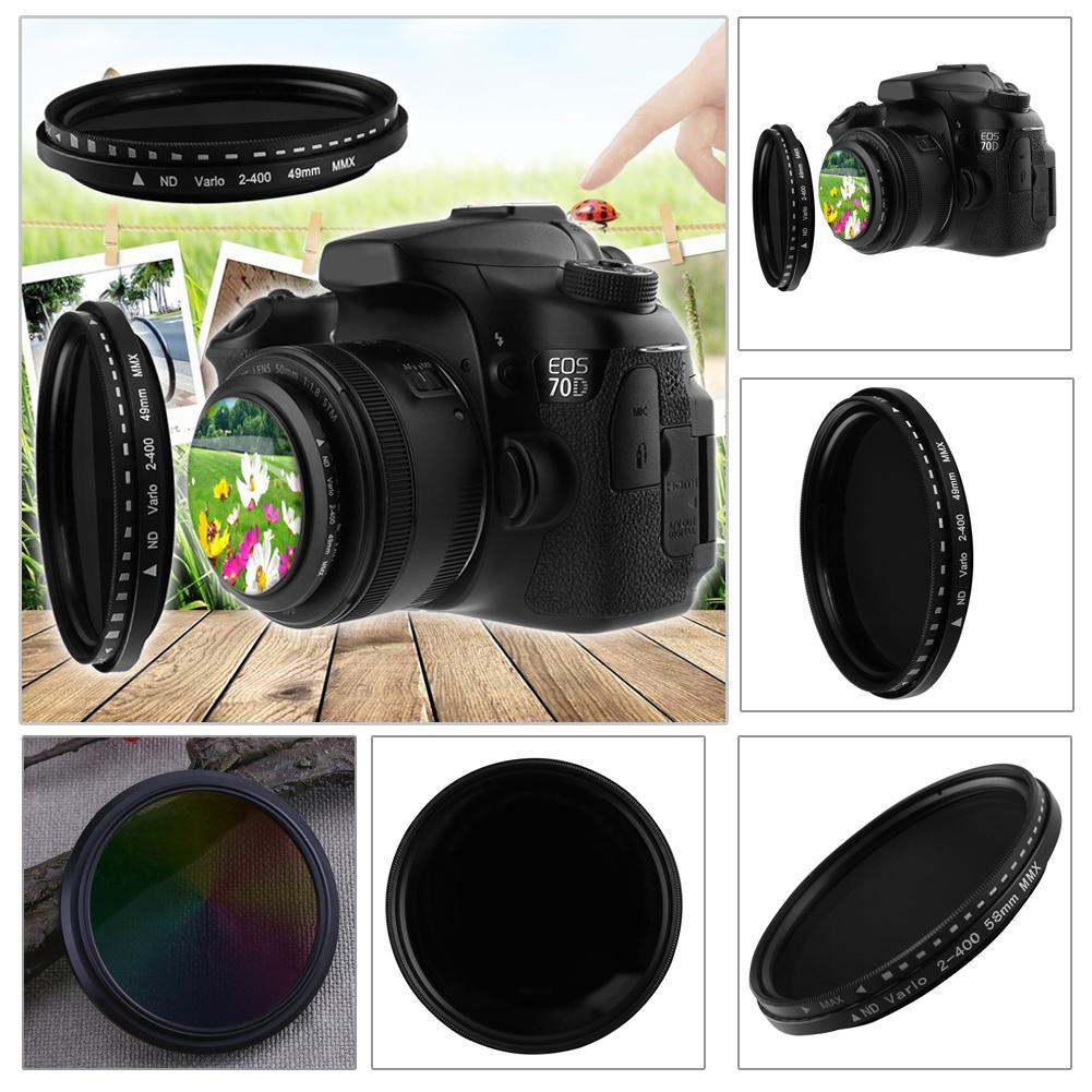 Digital SLR Camera Filter Dimmer Fader Variable ND Filter, 46% OFF