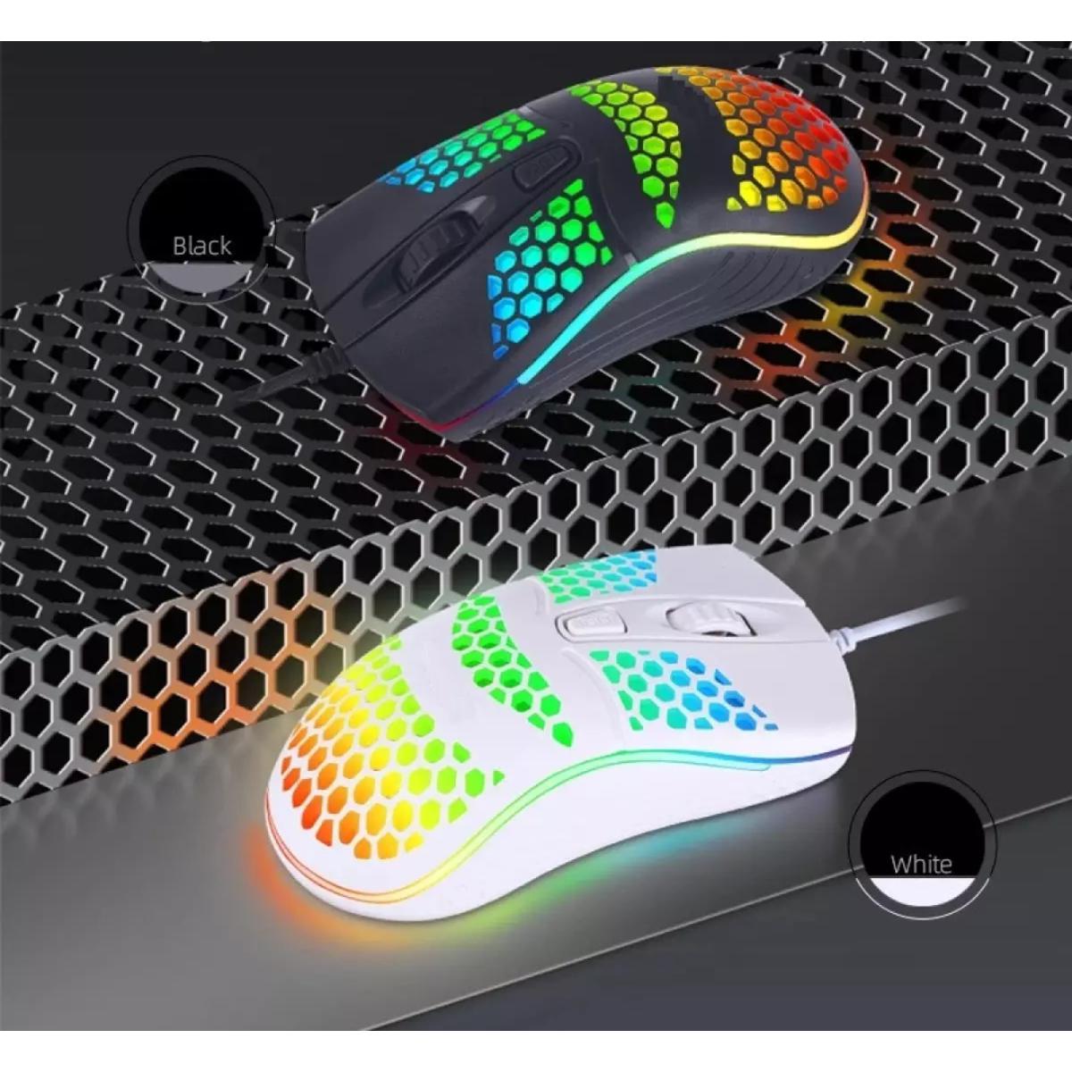 HP S600 USB Wired Gamer Mouse Backlight: RGB 7-color With Mouse Pad ...