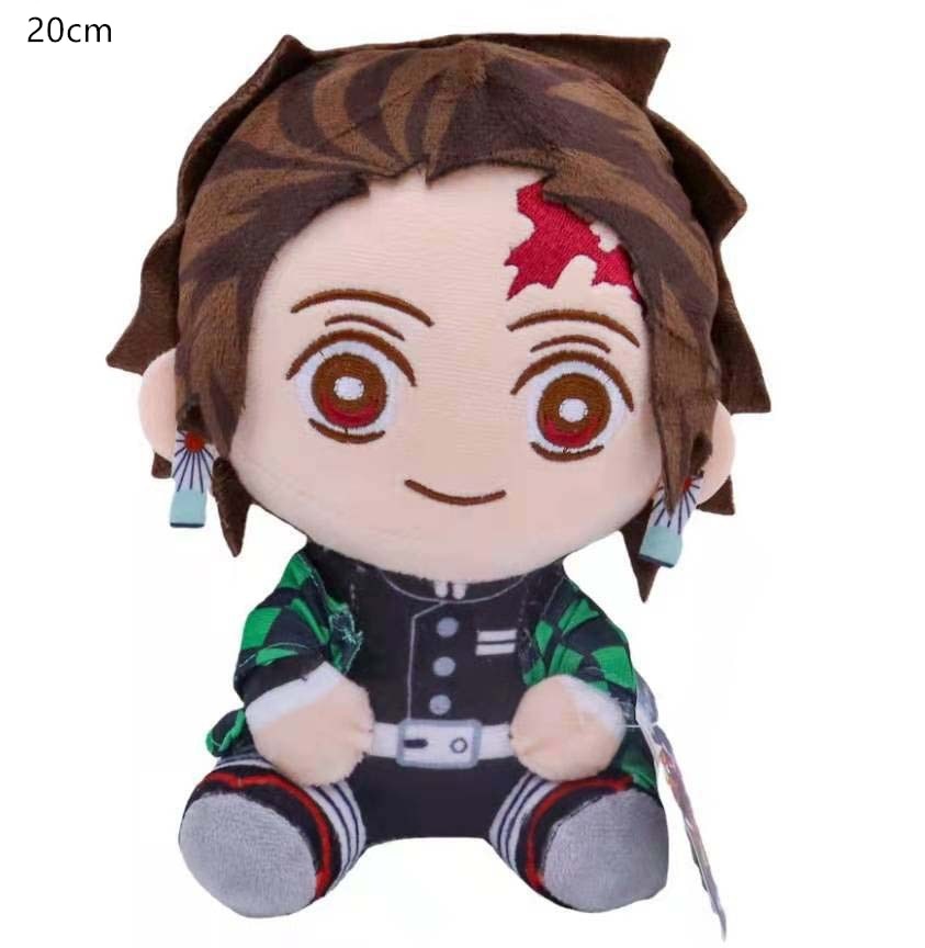 Anime Demon Slayer: Kimetsu No Yaiba Kamado Tanjirou Cosplay Plush Doll ...