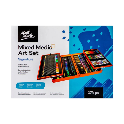 Mont marte Mixed Media Art Set Signature 174pc | Daraz.com.bd