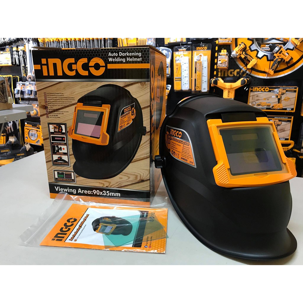 AUTO DARKENING WELDING HELMET INGCO-AHM009 | Daraz.com.bd