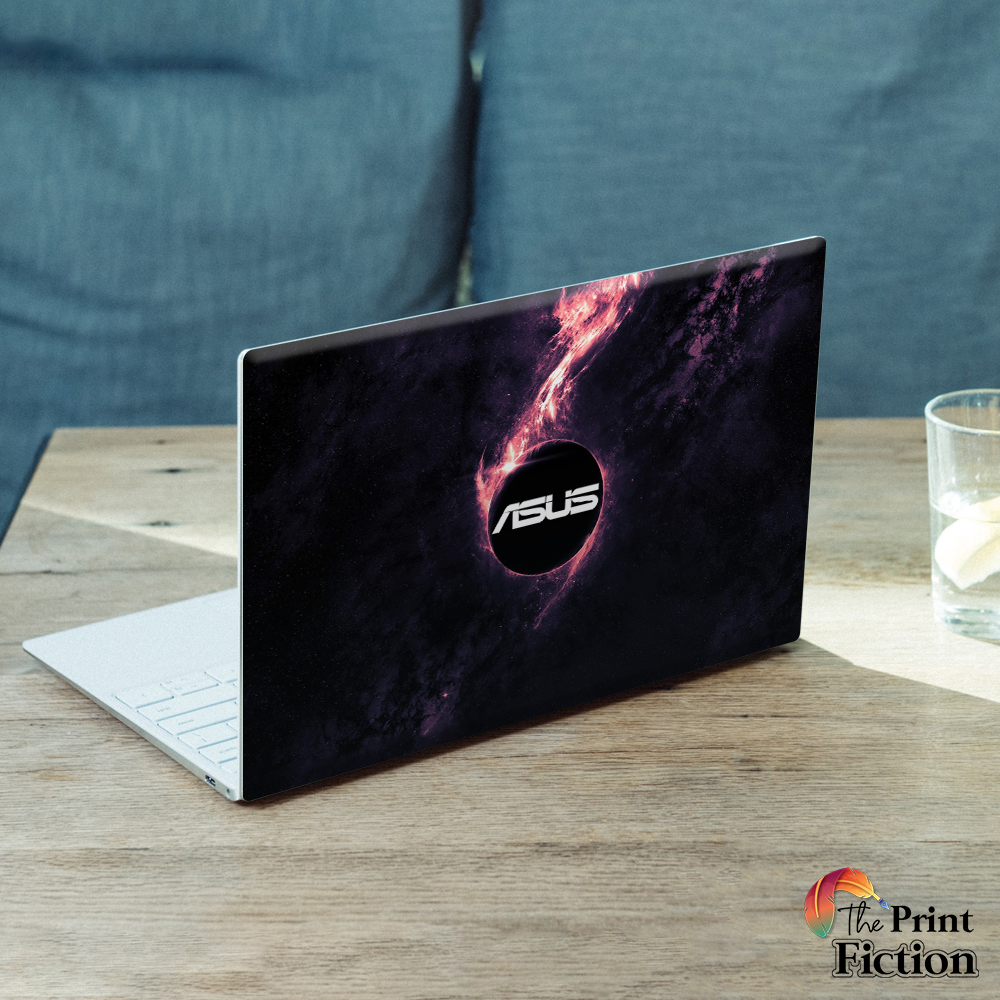 Galaxy With Asus Laptop Sticker