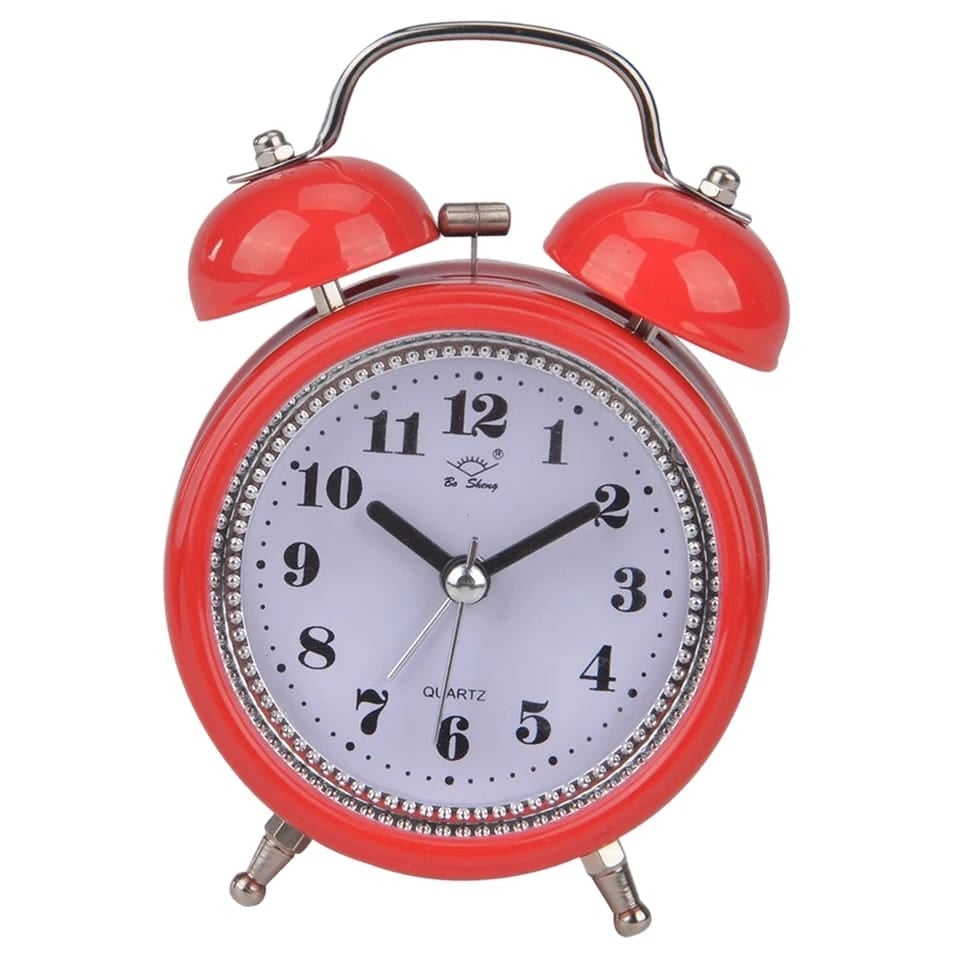 Table Clock With Alarm - Wall Clock | Daraz.com.bd