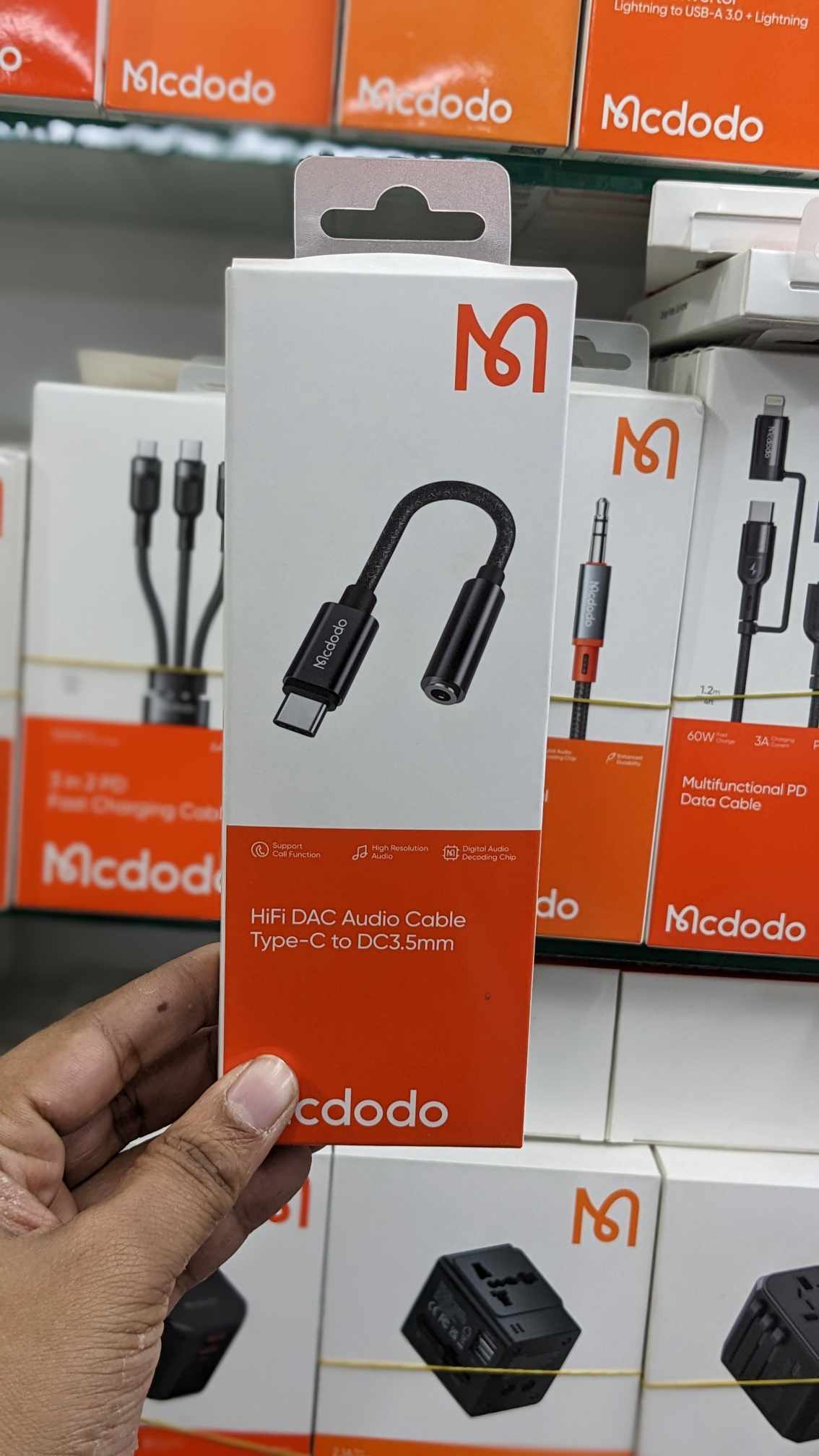 Mcdodo CA-756 HiFi DAC Type C To 3.5mm Audio Converter | Daraz.com.bd