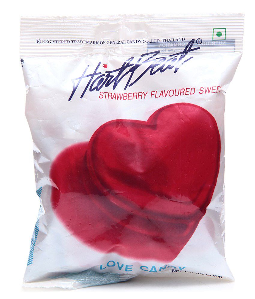Love Candy Strawberry Flavoured Sweets 150Gm | Daraz.com.bd