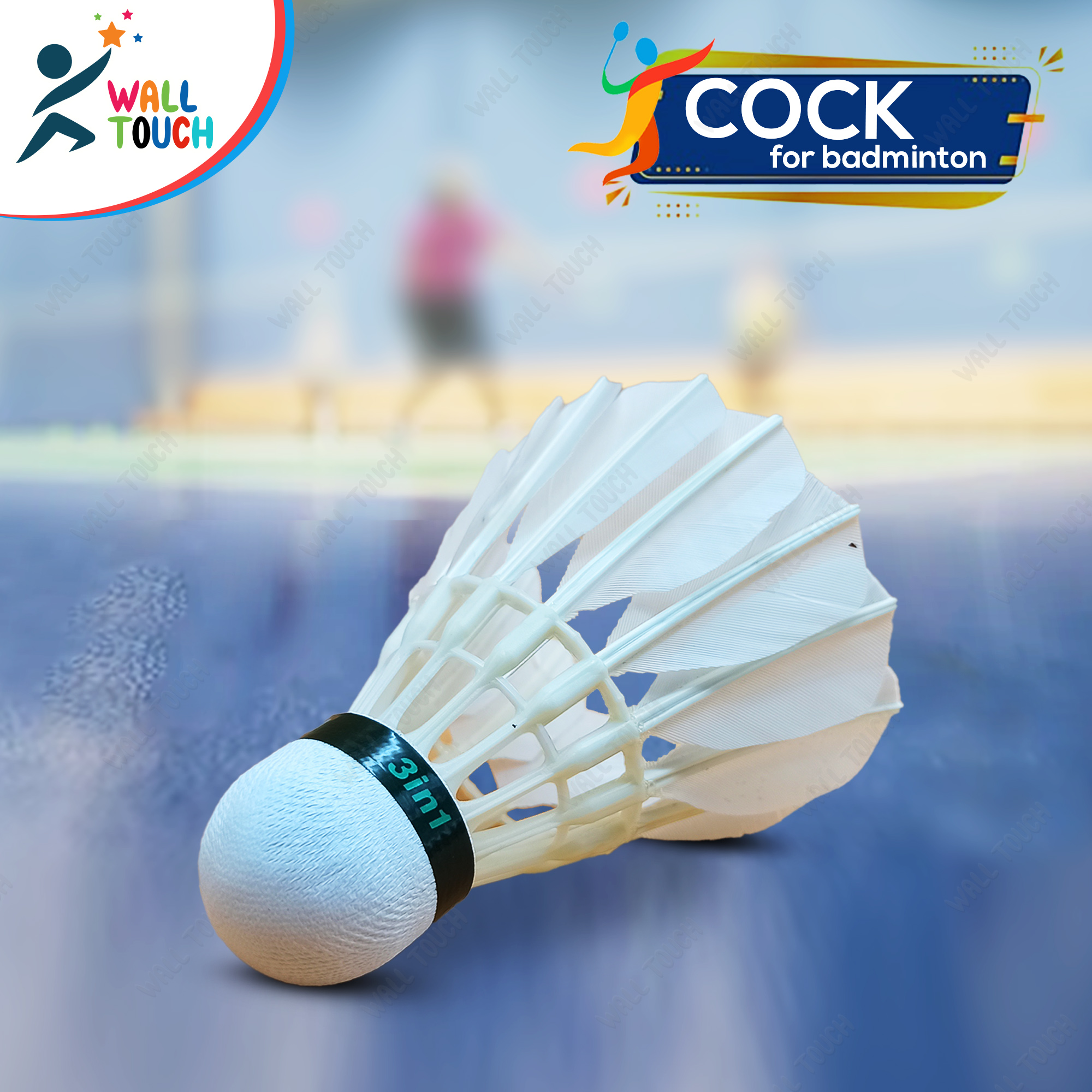 PRO PETREL Feather For Badminton Shuttle Cocks- 3 pcs /12 Pcs | Daraz ...